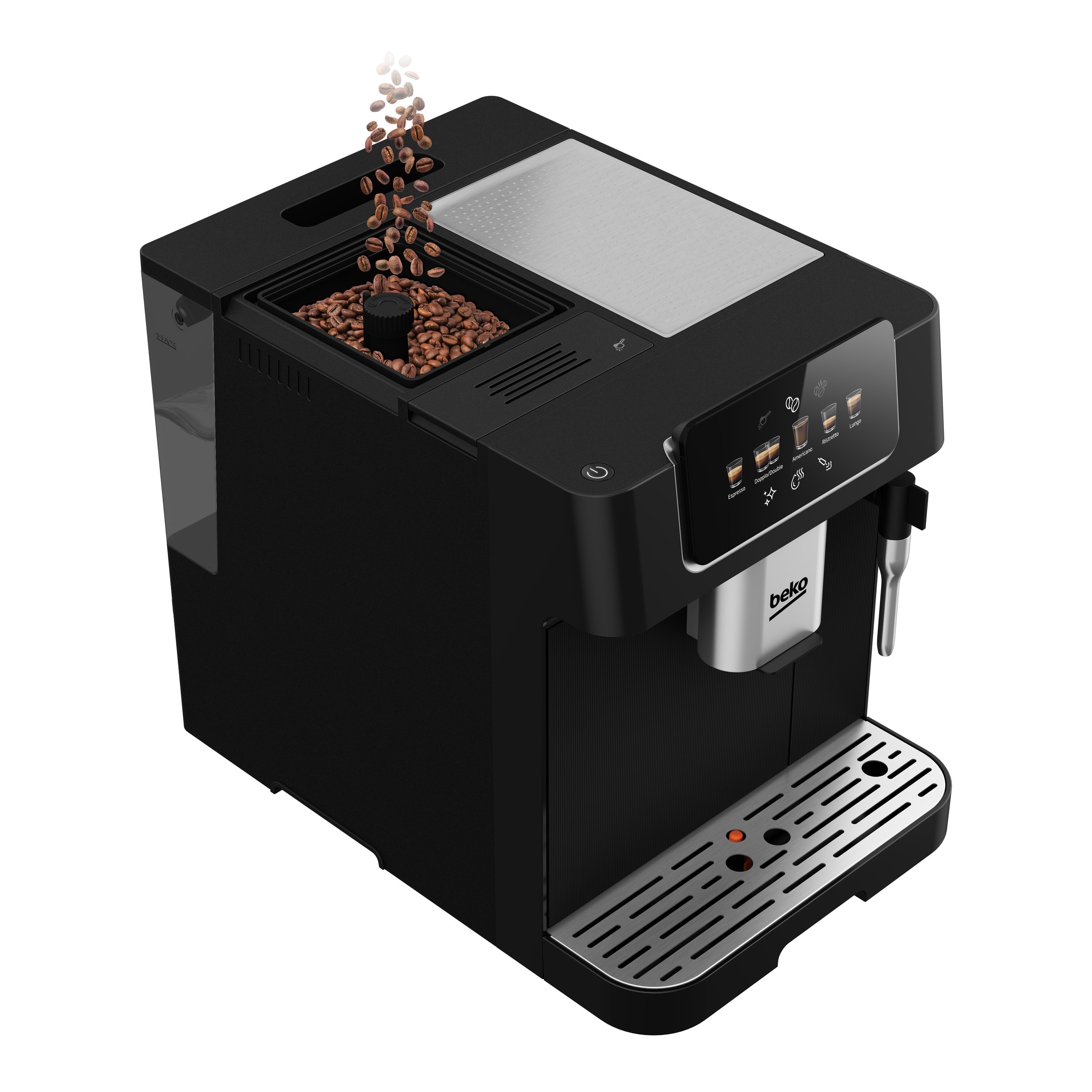 CaffeExperto Bean To Cup Coffee Machine with Steam Wand CEG7302 | Beko UK